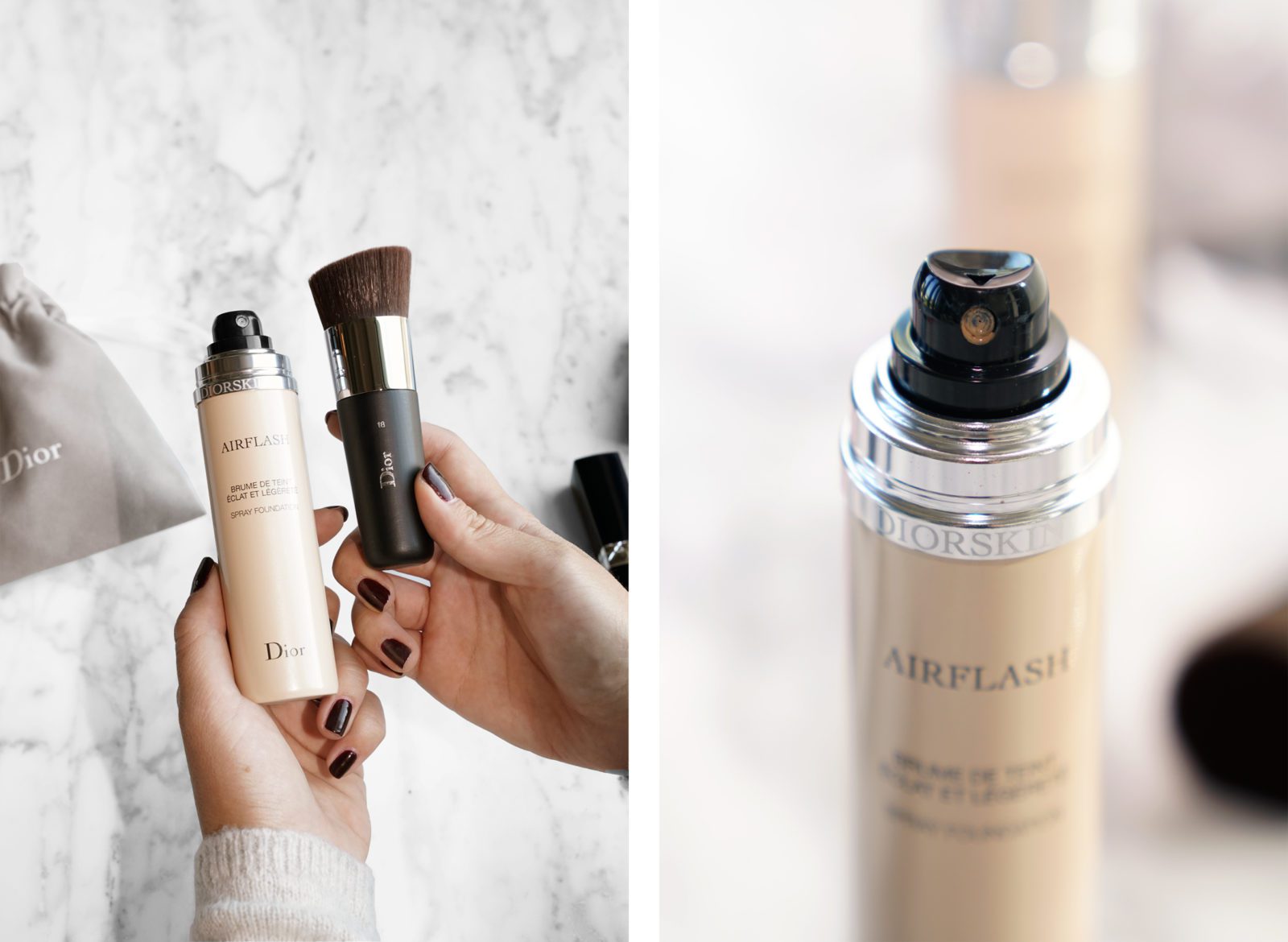 The Perfect Base with Diorskin Airflash Spray Foundation - The Beauty ...