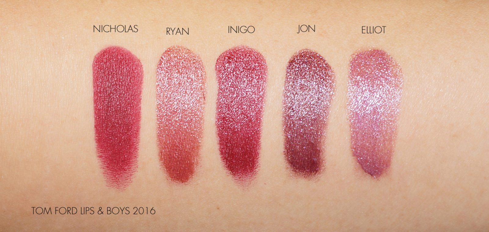 Tom Ford Lips and Boys - 25 New Shades for 2016 - The Beauty Look Book