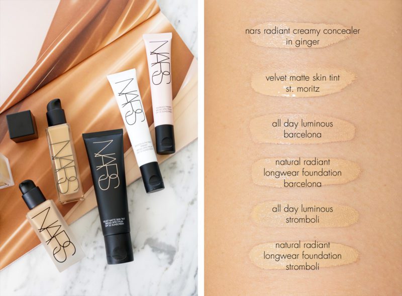 NARS Natural Radiant Longwear Foundation Review + Swatches - The Beauty ...