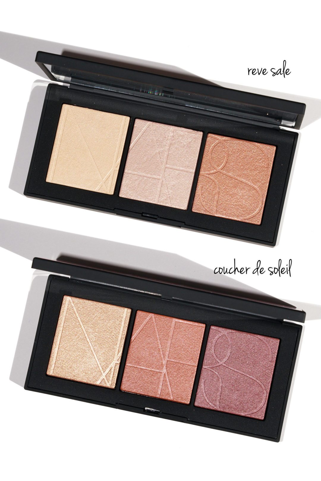 NARS Easy Glowing Cheek Palettes Reve Sale and Coucher de Soleil Review ...
