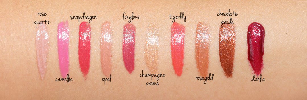 Becca Glow Lip Gloss Review + Swatches - The Beauty Look Book
