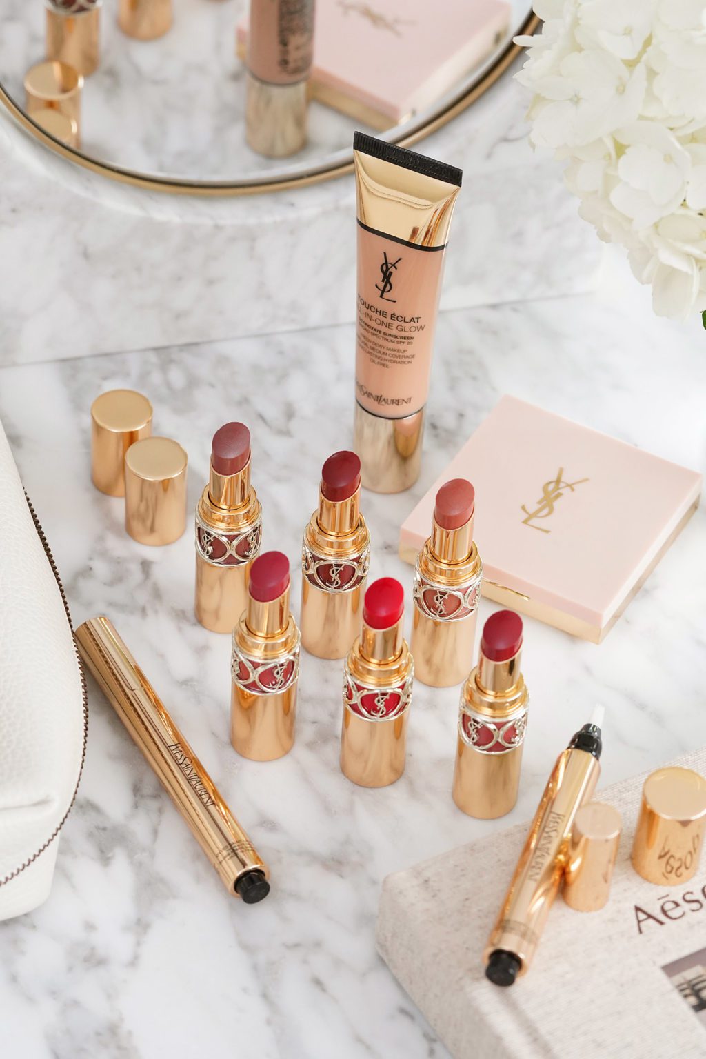 New Shades of YSL Rouge Volupte Shines for Spring - The Beauty Look Book