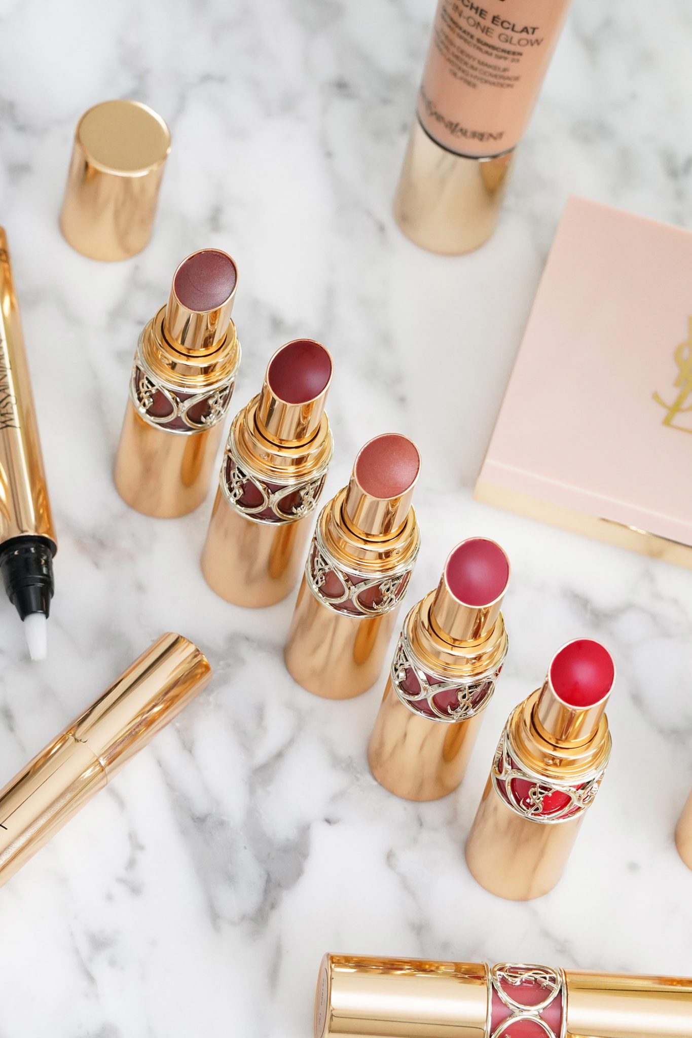 New Shades of YSL Rouge Volupte Shines for Spring - The Beauty Look Book