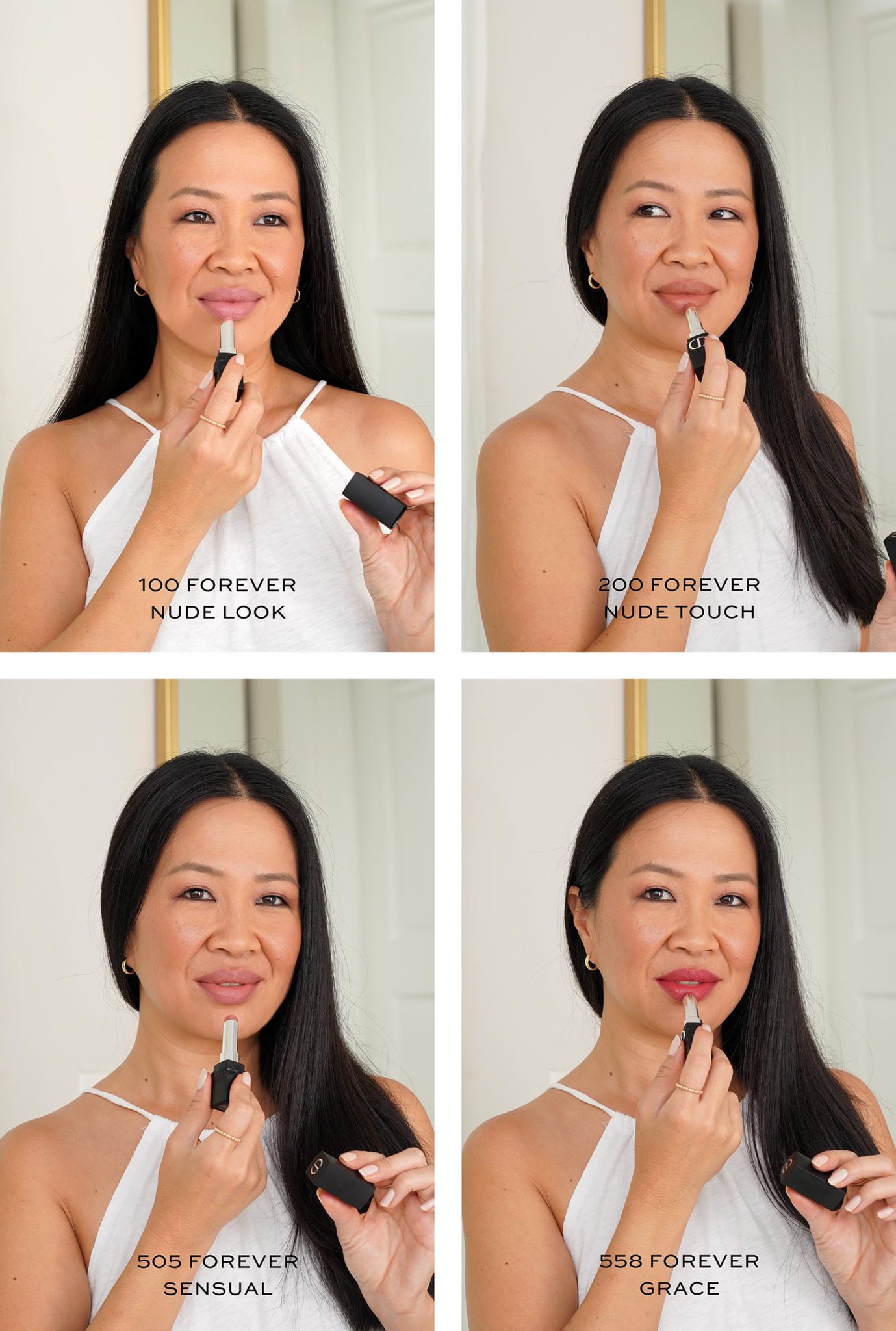 Long-wear Lip Test Try On - The Beauty Look Book