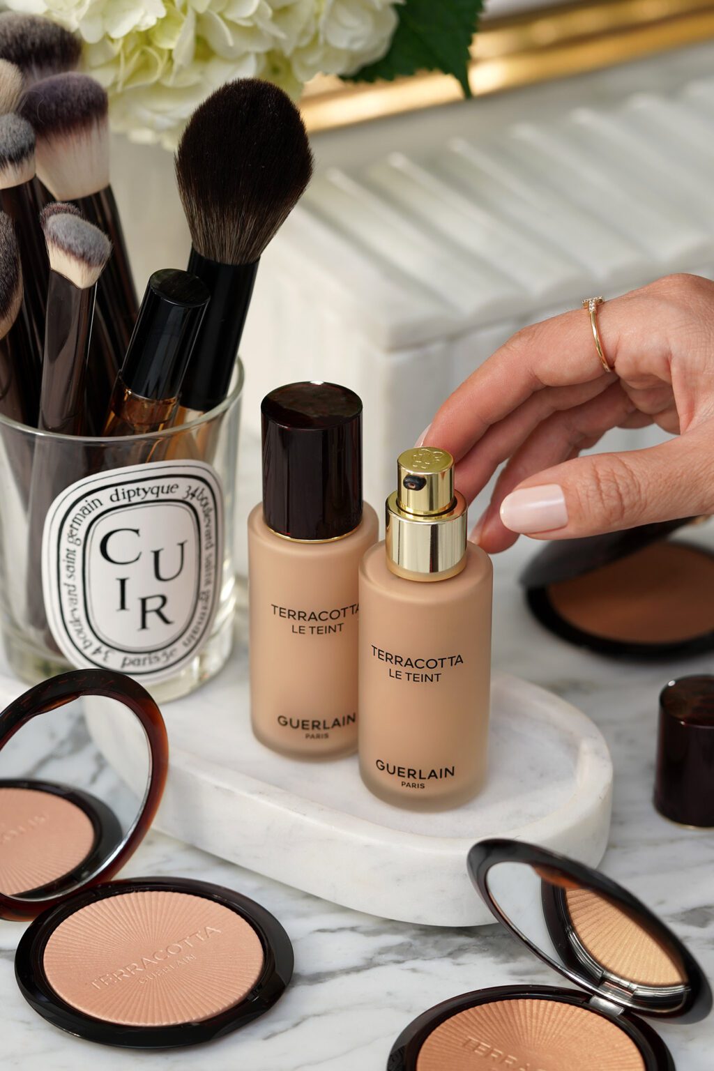 Guerlain Terracotta Le Teint Foundation + Luminizers - The Beauty Look Book