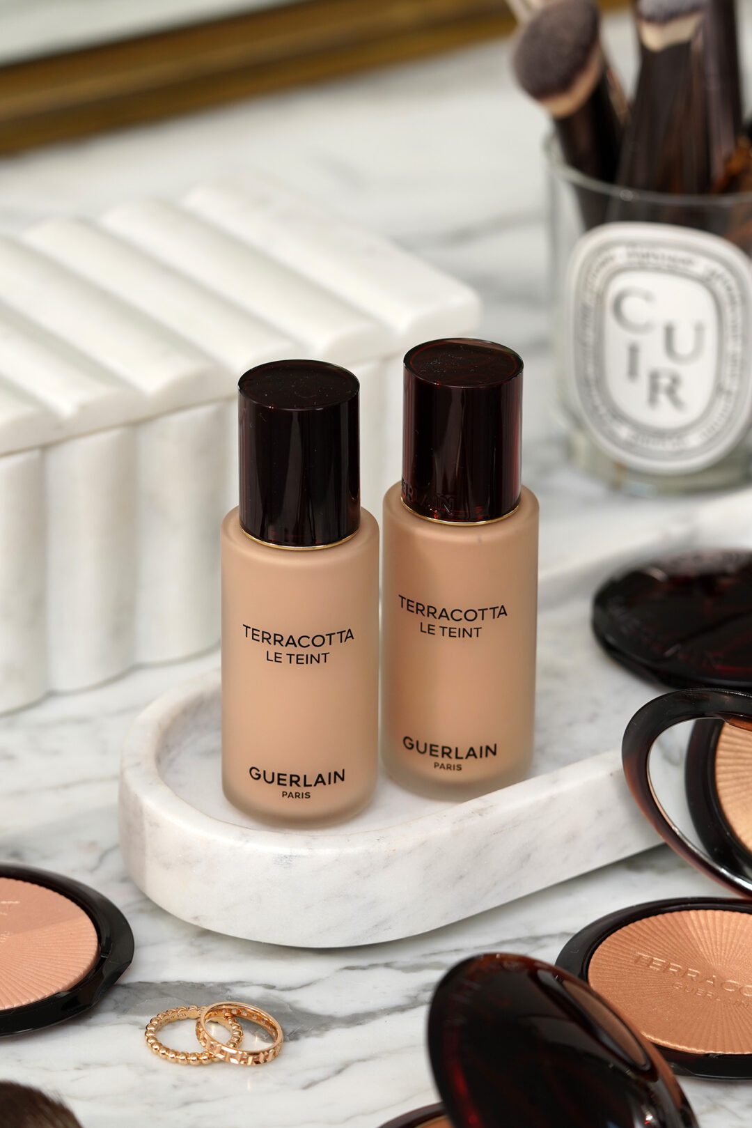 Guerlain Terracotta Le Teint Foundation + Luminizers - The Beauty Look Book