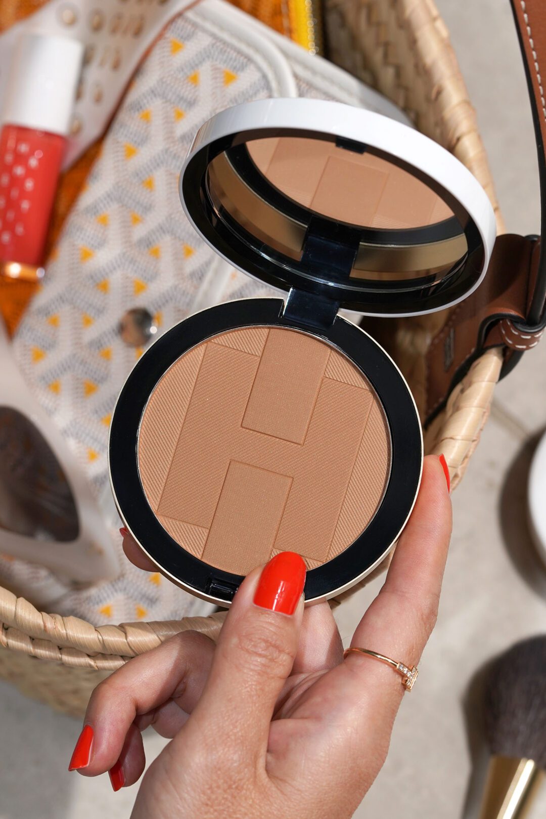 Hermes Plein Air H Trio Mineral Powder Bronzer + Iridescent ...