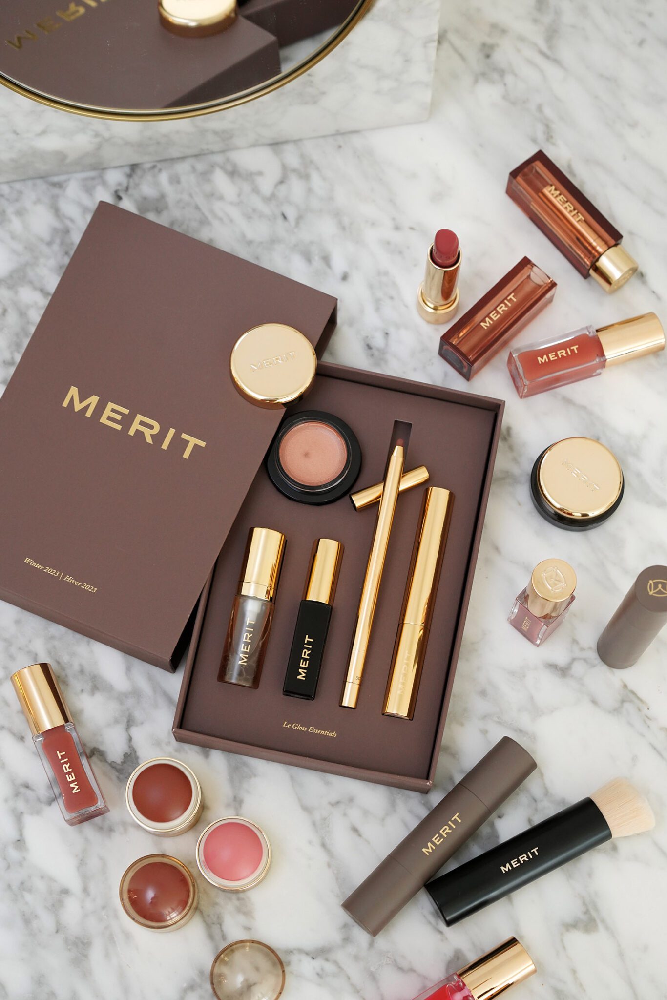 Merit Le Gloss Set for Holiday 2023 + Everything I've Tried From the ...