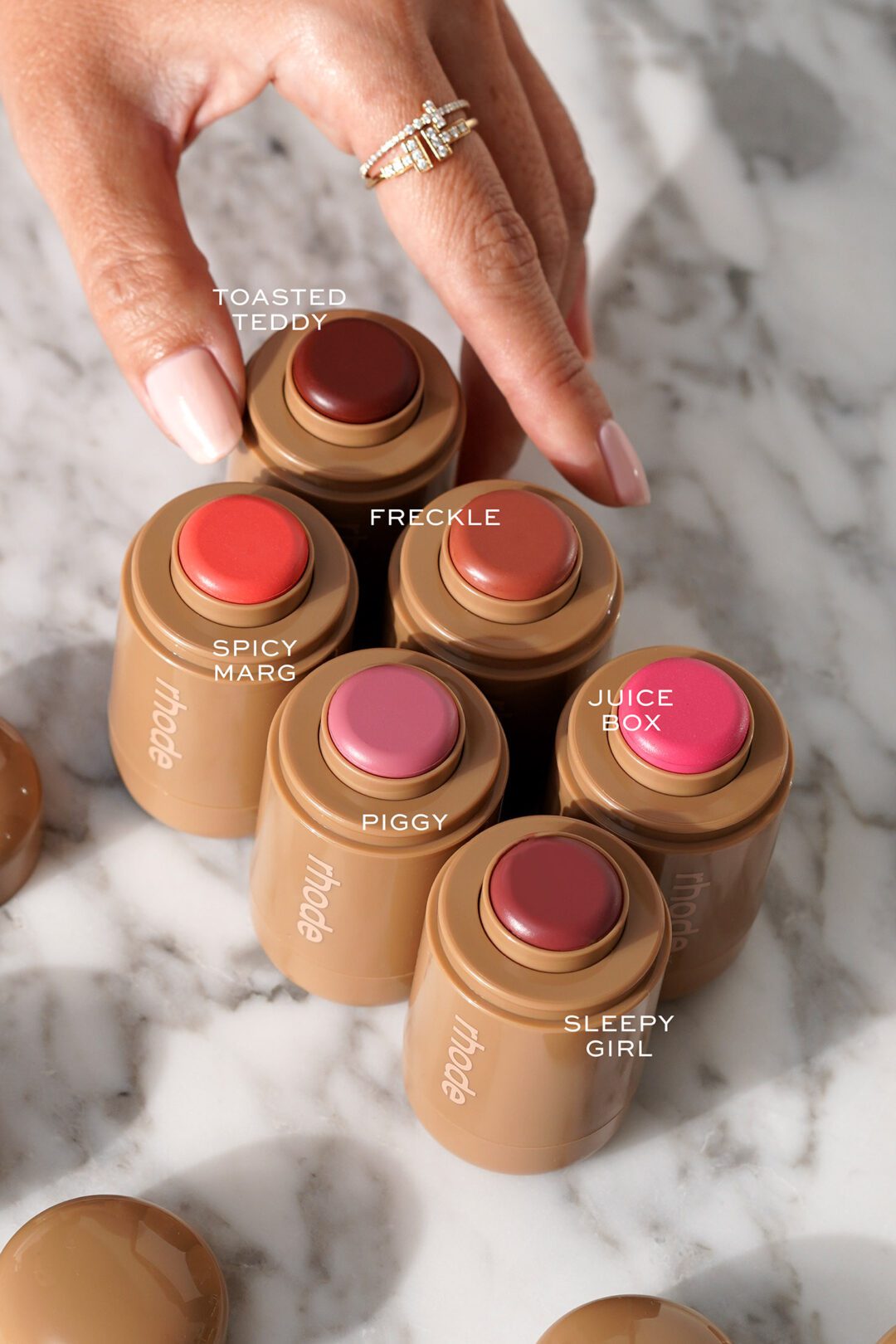 rhode Pocket Blush + Peptide Lip Tint New Shades - The Beauty Look Book