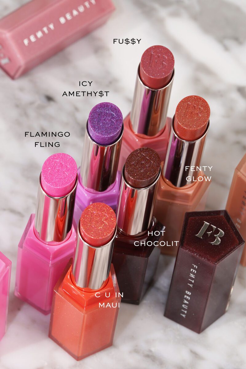 Fenty Gloss Bomb Stix High-Shimmer Gloss Sticks - The Beauty Look Book