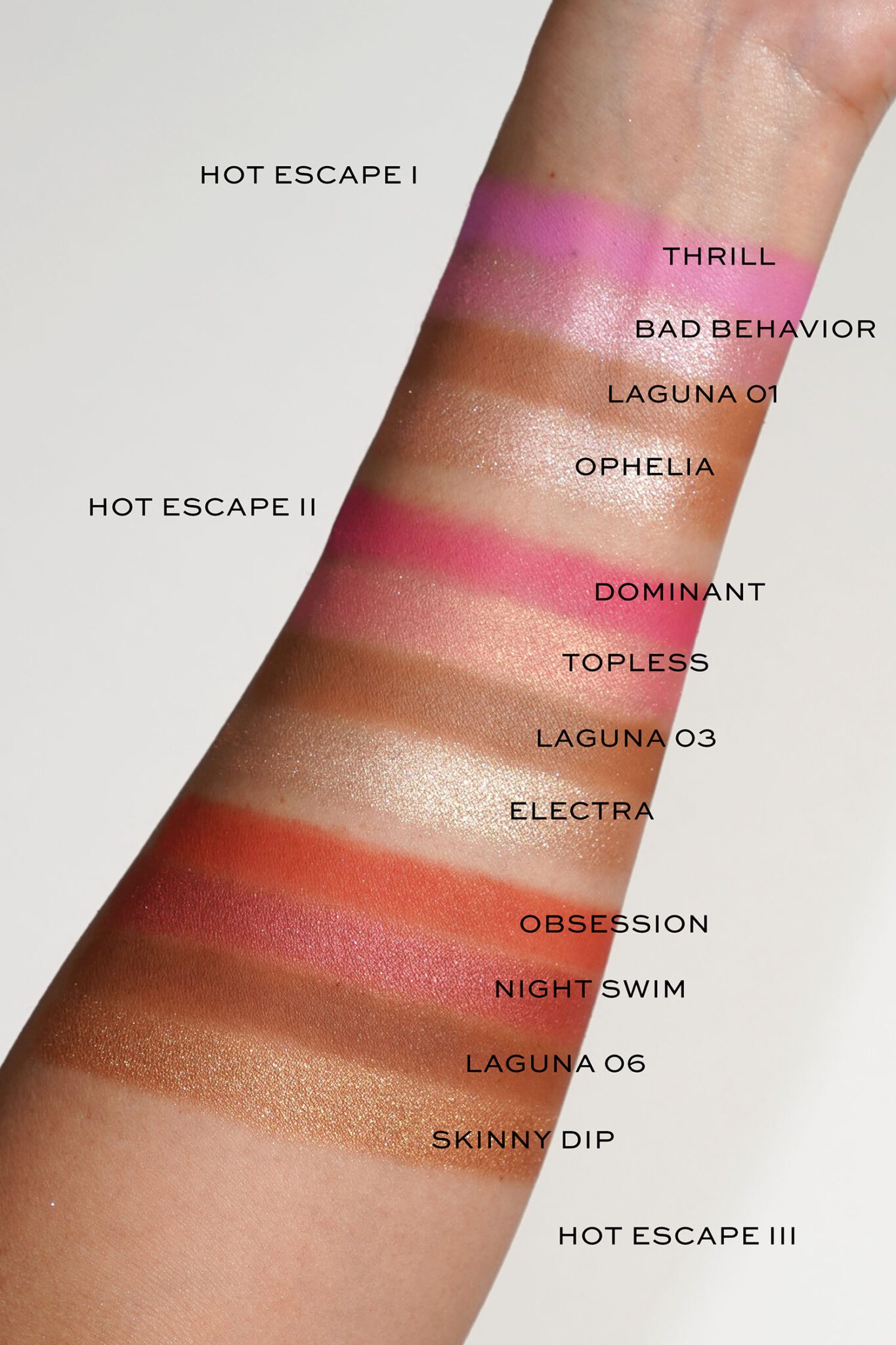 NARS Hot Escape Summer 2025 - The Beauty Look Book